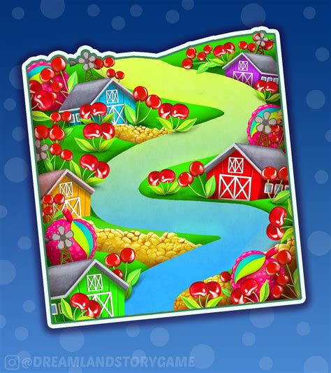 Dreamland Story 🍒🌱 The Lychee Cherry Farm Map Has Facebook