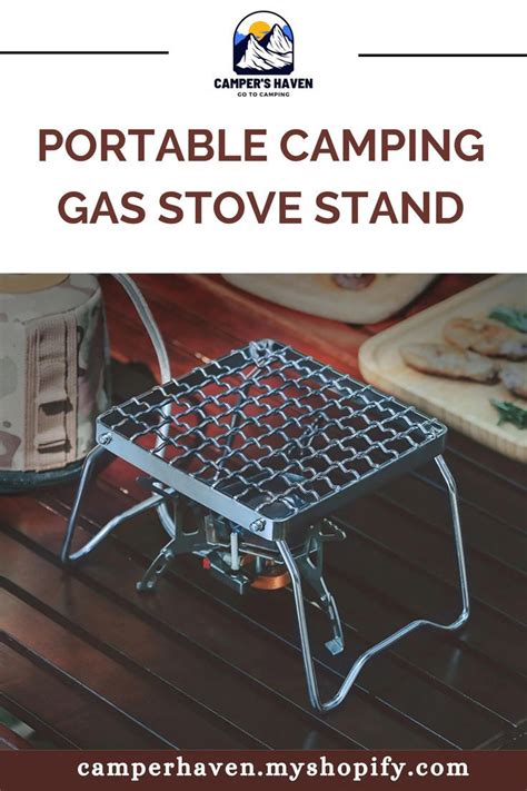 Camping Gas Stove With Stand At Nicole Slay Blog