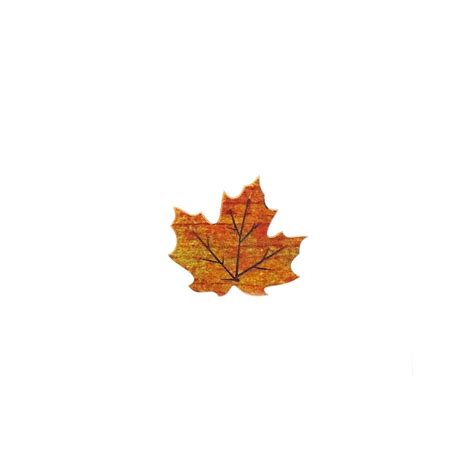 Fall Leaf Mini Brooch By Wednesday Jones