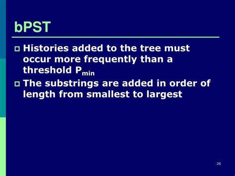 Ppt Probabilistic Suffix Trees Powerpoint Presentation Free Download Ppt Probabilistic Suffix Trees Powerpoint Presentation Free Download