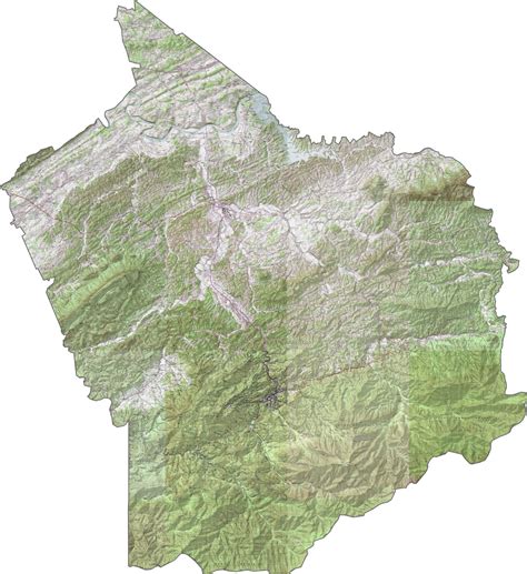 Sevier County Map Tennessee Us County Maps