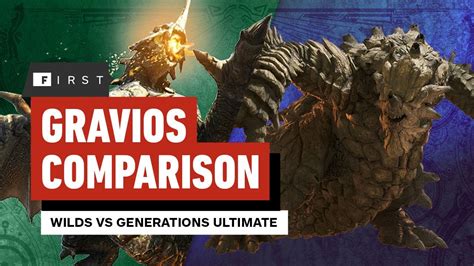 Gravios In Monster Hunter Wilds Vs Generations Ultimate Comparison