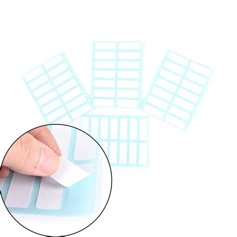 12sheets Self Adhesive Label Blank Note Label Bar Vicedeal