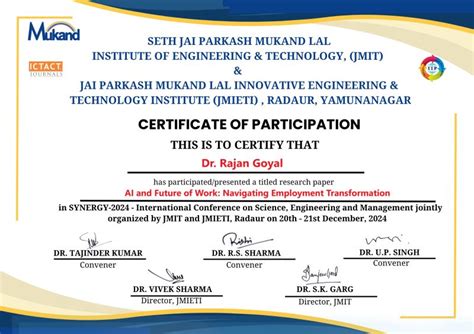 Dr Rajan Goyal On Linkedin Ai Futureofwork Research Conference