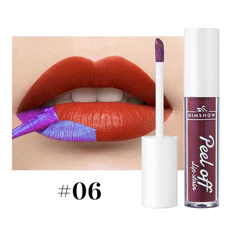 Tytqxy Lip Stain Peel Off Masque Long Wear Tattoo Lip Liner Highly