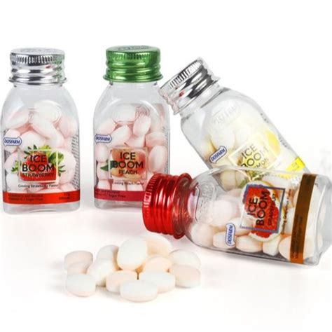 44mg Vc Compressed Sugar Free Mint Candy Multi Fruit Flavor