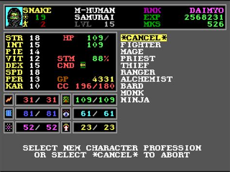 Wizardry 6 Part 102 Even More Grinding A Lord