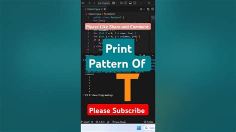 How To Print Character T In Java Shorts Java Coding Codingshorts Shortsvideo Viralcode