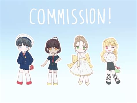 Draw You Cute Chibi Illustrations As A Resonable Price By Nyammari Fiverr