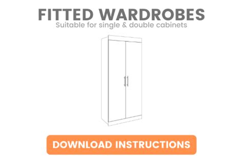 Fitted Wardrobe Assembly Instructions Online Bedrooms
