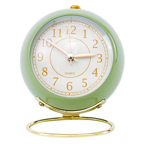 Analog Alarm Clock Silent Non Ticking Retro Vintag Grandado