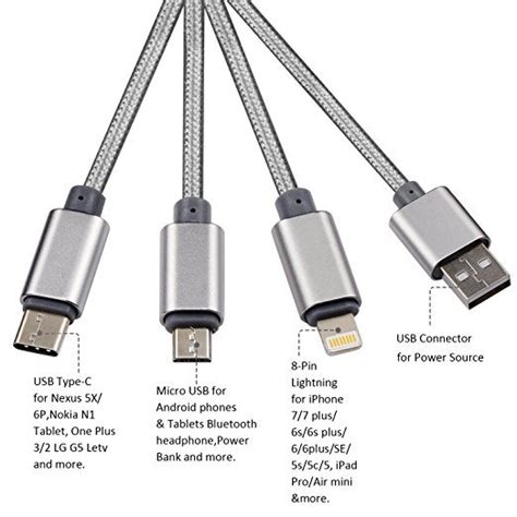 Types Of Cable Chargers At Katie Fidel Blog