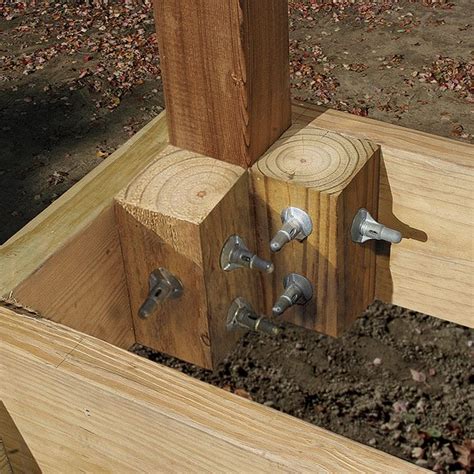 How To Attach Deck Railing Posts With Fastenmaster Artofit