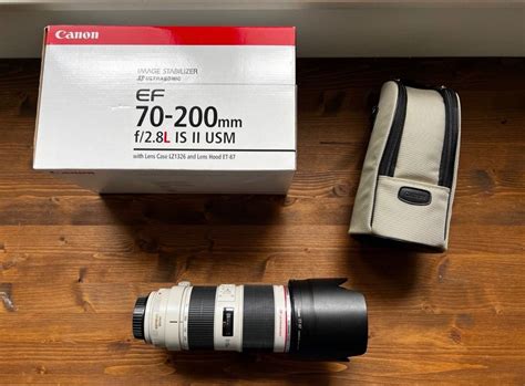 Canon Ef 70 200mm F2 8l Is Ii Usm Neu Gemäss Beschreibung In