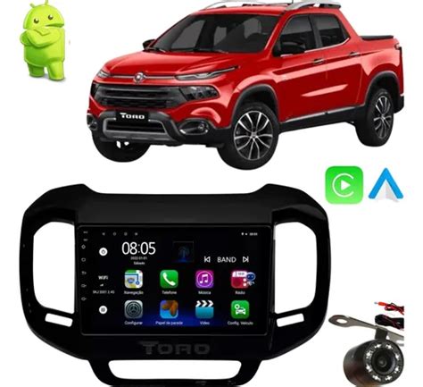 Central Multimidia Android Carplay Fiat Toro 9 Polegadas Parcelamento Sem Juros