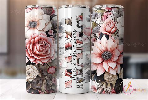 Seamless Pink Flamingo Tumbler Png Sublimation Design 20oz Etsy Artofit