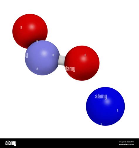 Sodium Nitrite Chemical Structure Used As Drug Food Additive E250