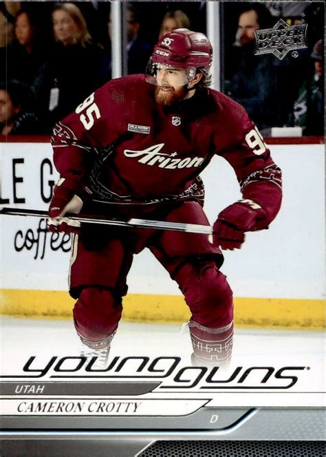 2024 25 Upper Deck Series 1 Hockey Base Young Guns 238 Cameron Cr