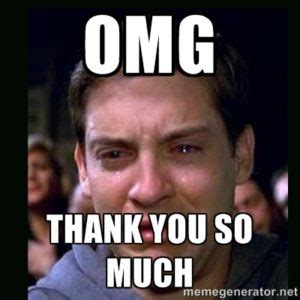 100 Thank You Memes Images And Funny Thanks Meme Pics