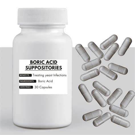 Boric Acid Suppositories