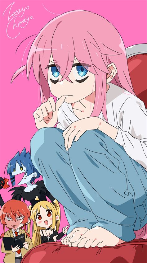 Zetsuyo Chimayo Amane Misa Gotoh Hitori Ijichi Nijika Kita Ikuyo L Death Note Ryuk