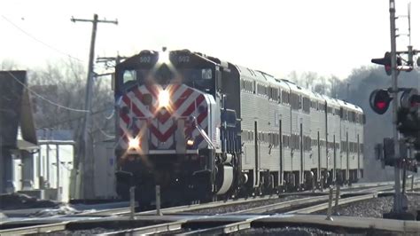 Metra Sd70 At Roselle Youtube