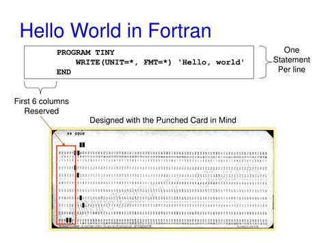 Ppt Imperative Programming The Case Of Fortran Powerpoint