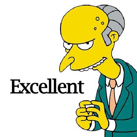 Image 113 Mr Burns Excellent  Fark Wiki Fandom Powered By Wikia