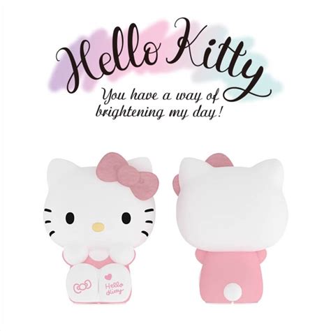 Hello Kitty Squishy Pat Night Light Tap Adjust Recharge Kawaiienvy