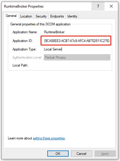 ultimate fix for the application specific permission settings error