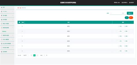 基于java金旗帜文化培训学校网站设计实现源码lw部署文档讲解等 Csdn博客