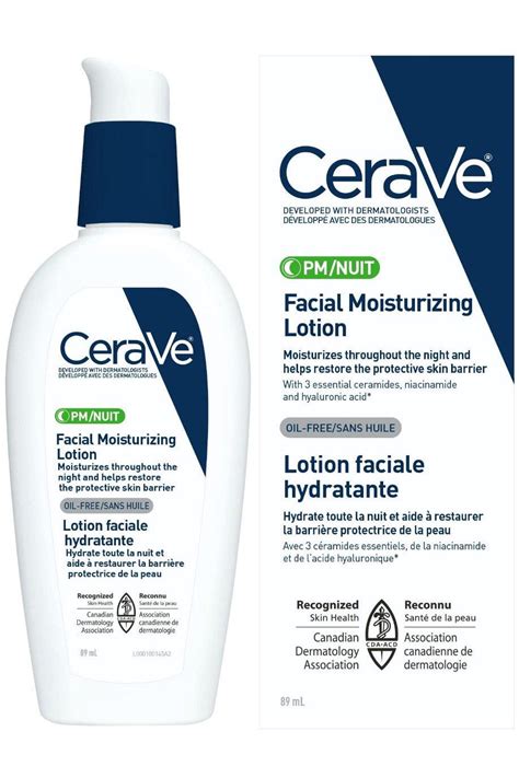 Buy Cerave Pm Facial Moisturizing Lotion Normal To Oily Skin 89ml
