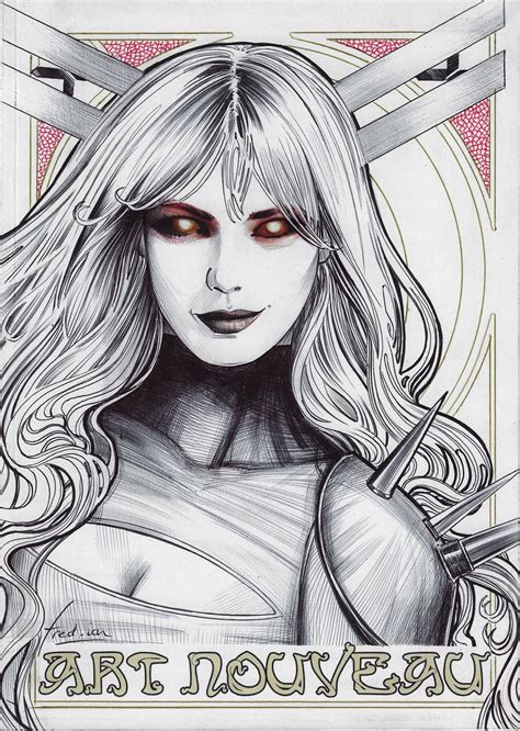 Magik Blank Cover Edition Art Nouveau Art Book By Fred Ian Kirbys