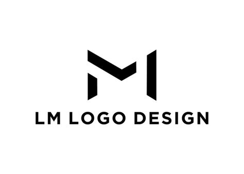 Premium Vector Lm Logo Design Vector Illustration