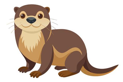 High Quality Otter Clip Art For Creative Projects