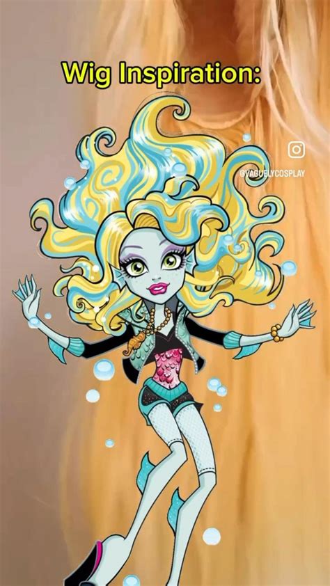 Lagoona Blue Cosplay Monster High Costume Cosplay Cosplay Wig In