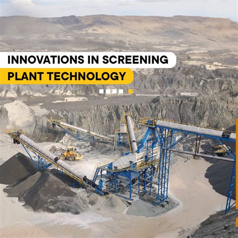 Innovations In Screening Plant Technology Puzzolana