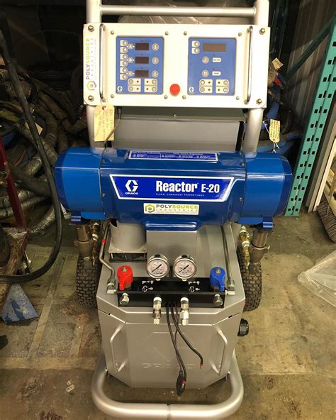 Graco Reactor E 20 Completely Polysource Industries Inc Facebook