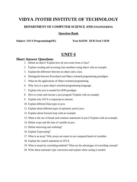 jp oe question bank pdf method computer programming