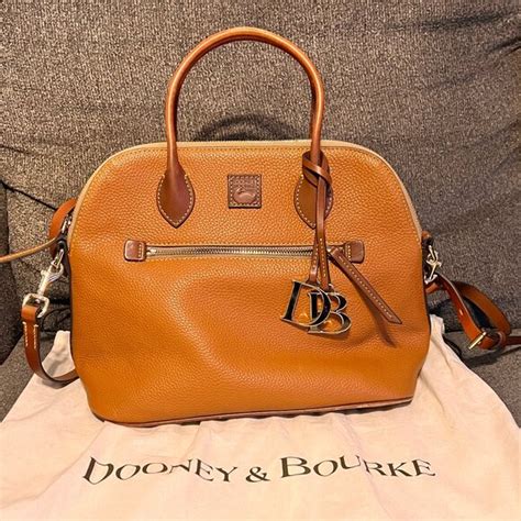 Dooney And Bourke Bags Dooney Bourke Pebble Grain Leather Domed