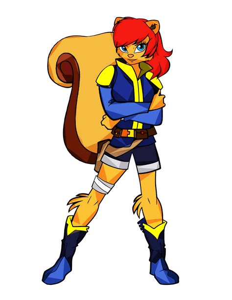 Sally Acorn Redesign By Generalorder4 On Deviantart