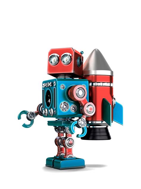 Vintage Robot Poster