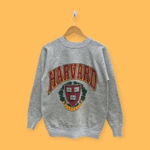 Vintage 90s Harvard University Sweatshirts Harvard University Crewneck