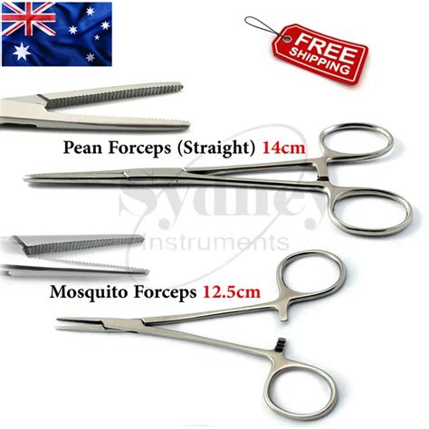 Surgical Hemostatic Kelly Forceps Locking Veterinary Pliers Artery