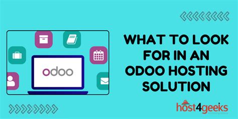 What To Look For In An Odoo Hosting Solution
