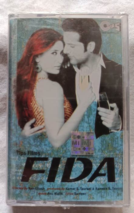 Fida Hindi Audio Cassette By Anu Malik Sealed Tamil Audio Cd Tamil Vinyl Records Tamil