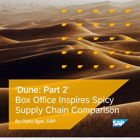 How Dune Part2 Relates To Supply Chain Danielle Chaffee Posted On The Topic Linkedin
