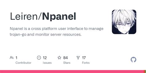 Github Leirennpanel Npanel Is A Cross Platform User Interface To Manage Trojan Go And