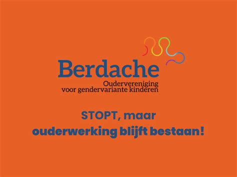Berdache Vzw Stopt Maar Werking Voor Ouders Gaat Door Transgenderinfo