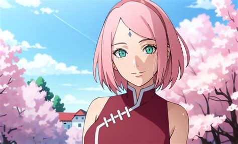 Naruto Il Cosplay Di Sakura Di Refeen Ha Le Caratteristiche Della